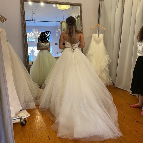 Tara Keely | Dresses | Tara Keely By Lazaro Wedding Gown | Poshmark